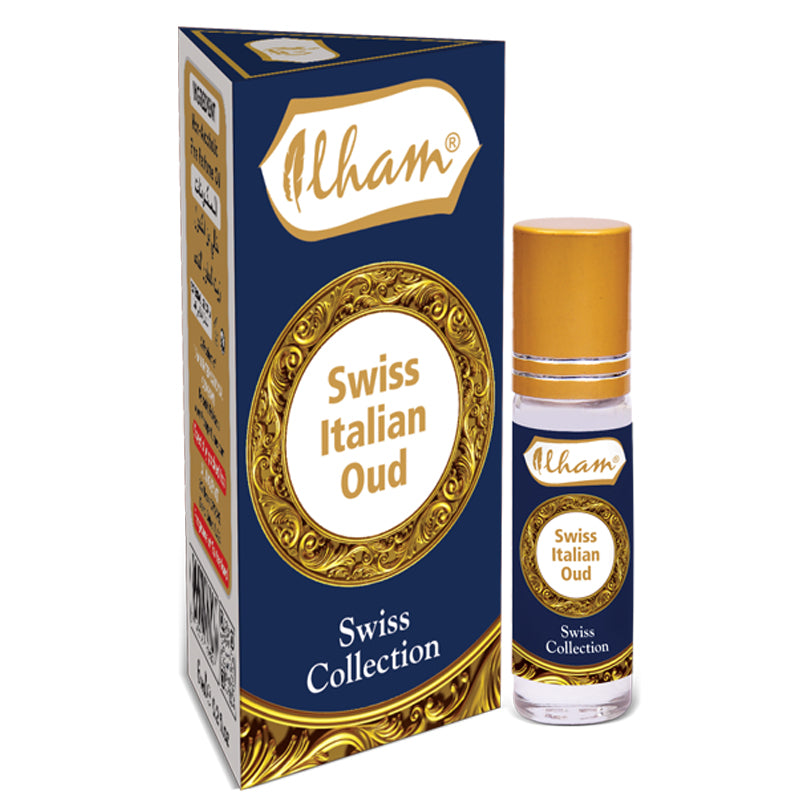 SWISS ITALIAN OUD (6ML NON ALCOHOLIC PERFUME) – ILHAM PERFUMES